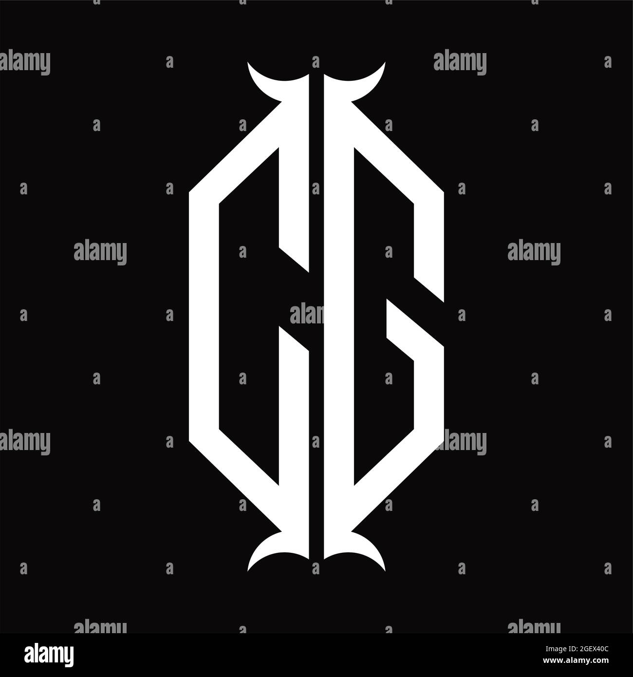 Cg logos hi-res stock photography and images - Alamy
