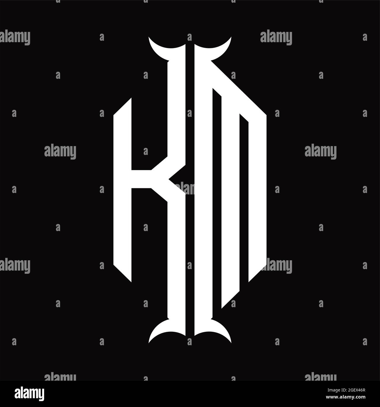 Km logos hi-res stock photography and images - Alamy