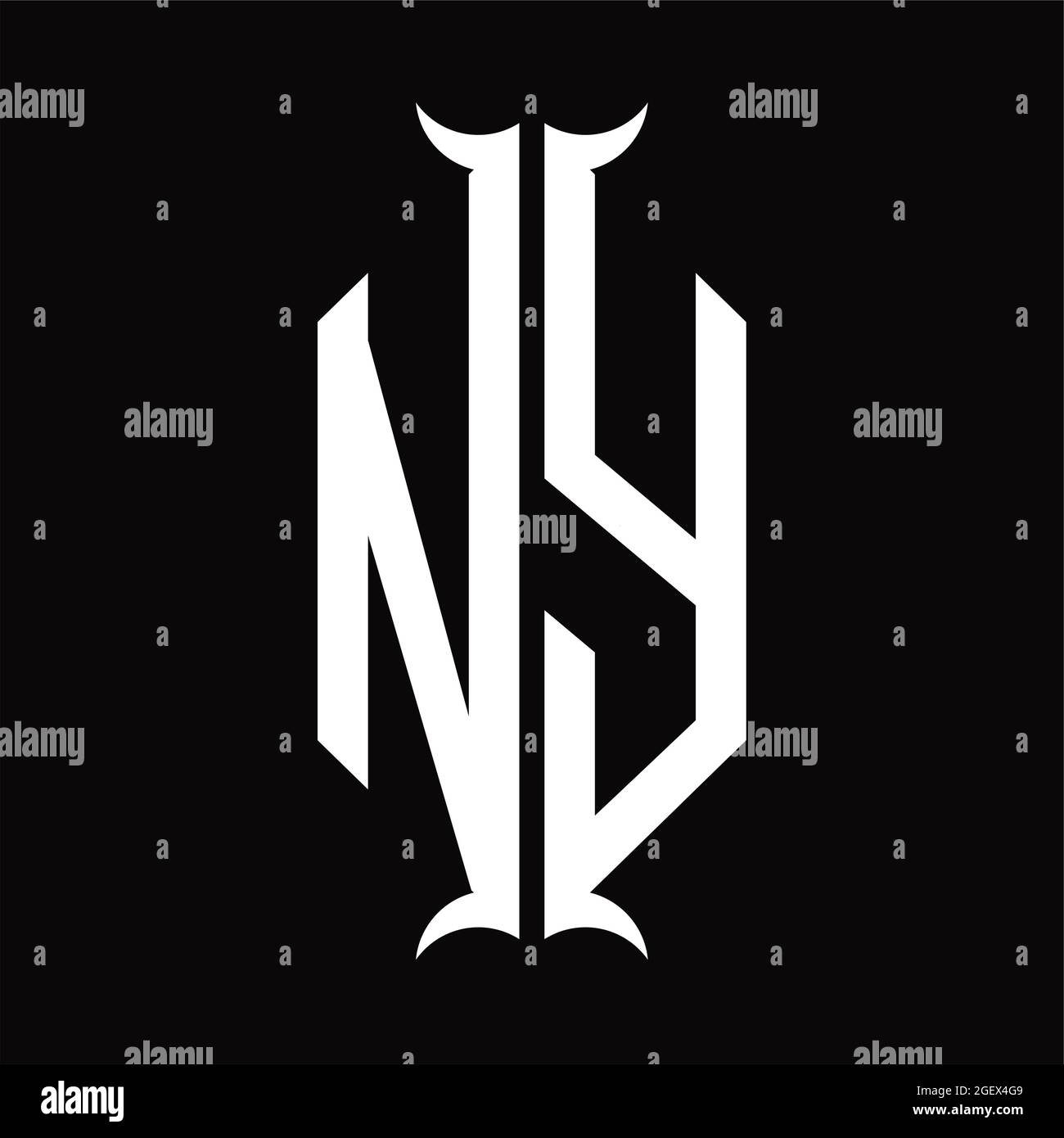 Ny logos hi-res stock photography and images - Alamy