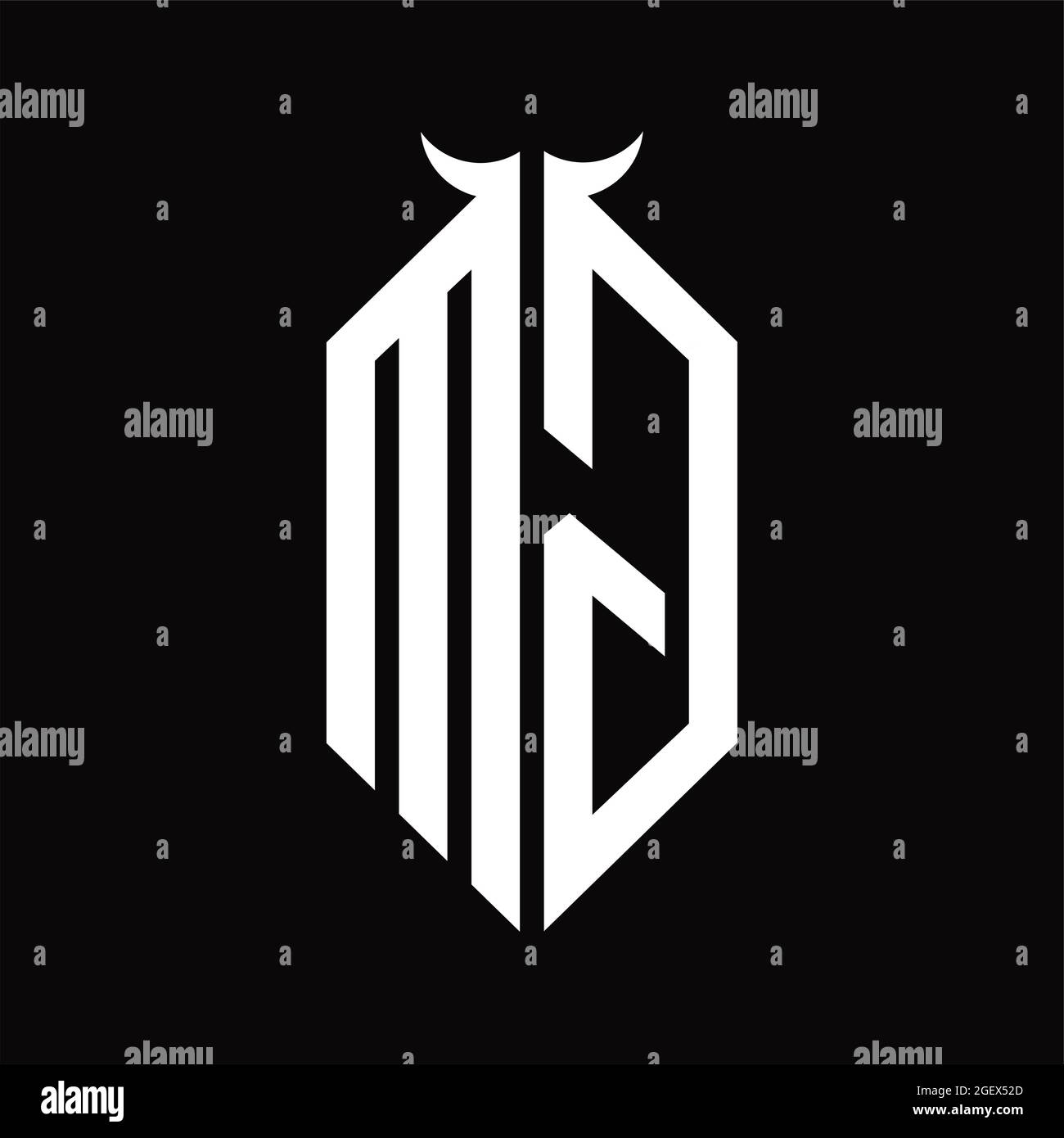 Mg shape Stock Vector Images - Alamy