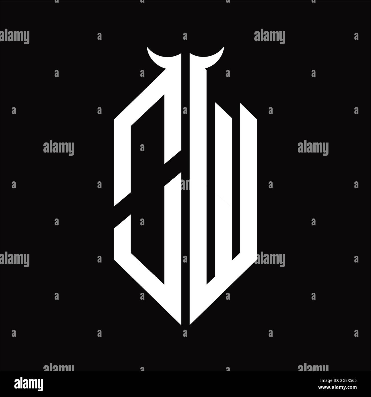 Ow letters Stock Vector Images - Alamy