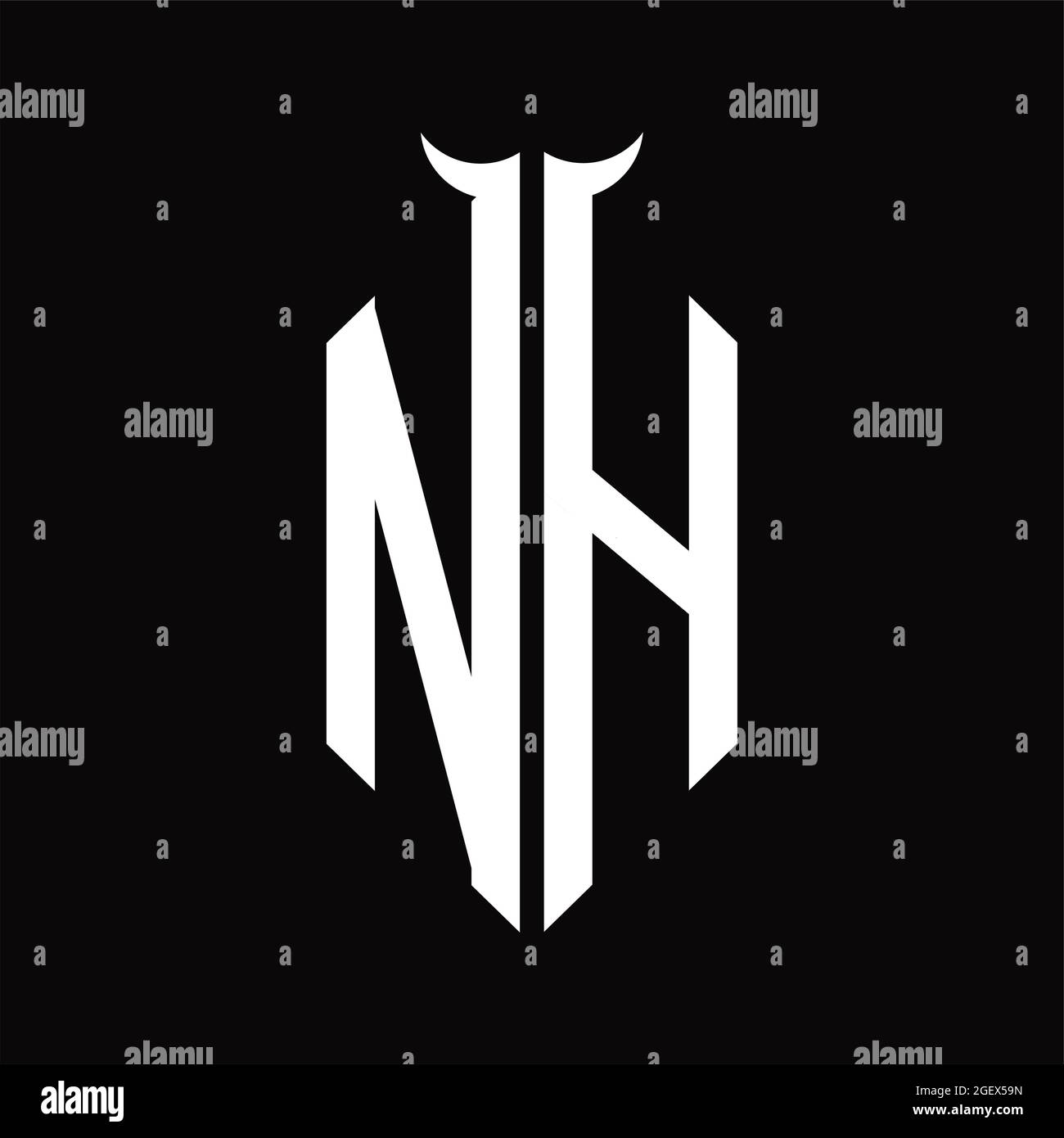 Nh logos hi-res stock photography and images - Alamy