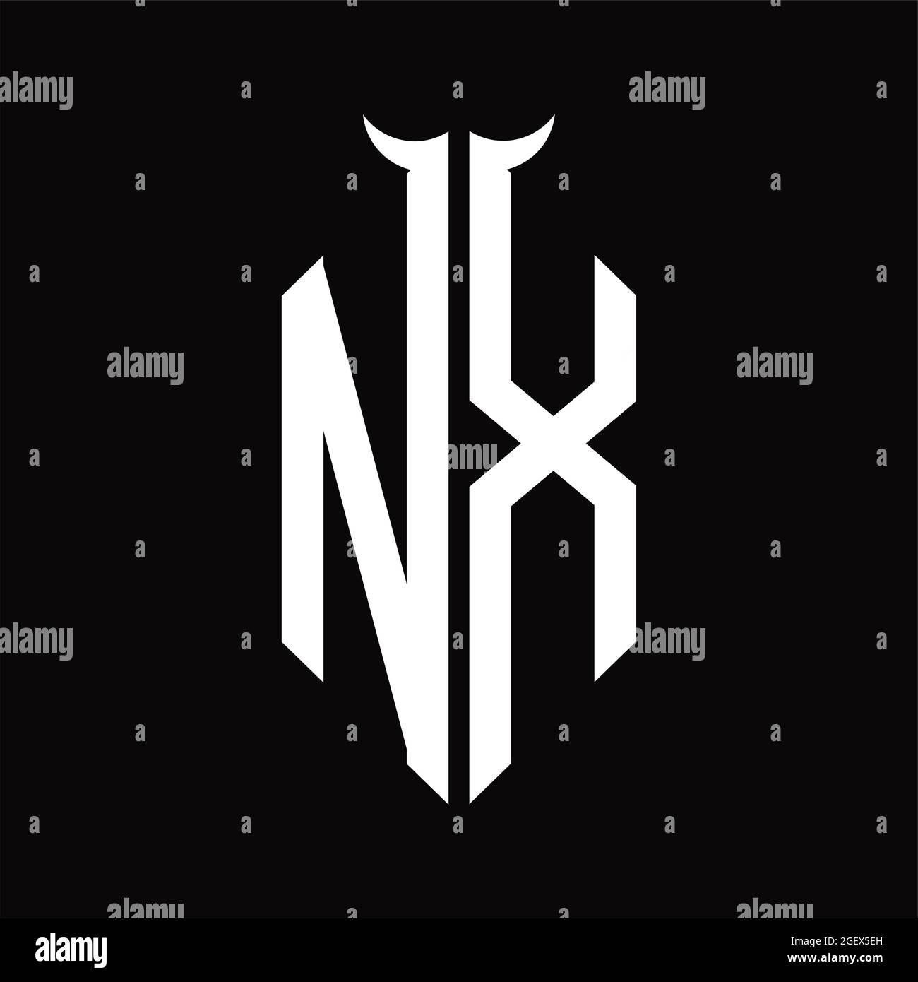 Nx shape hi-res stock photography and images - Alamy