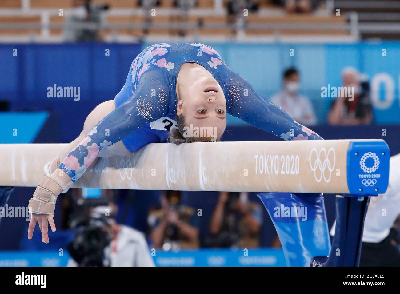 Tokyo, Kanto, Japan. 3rd Aug, 2021. Elsabeth Black (CAN) competes on ...