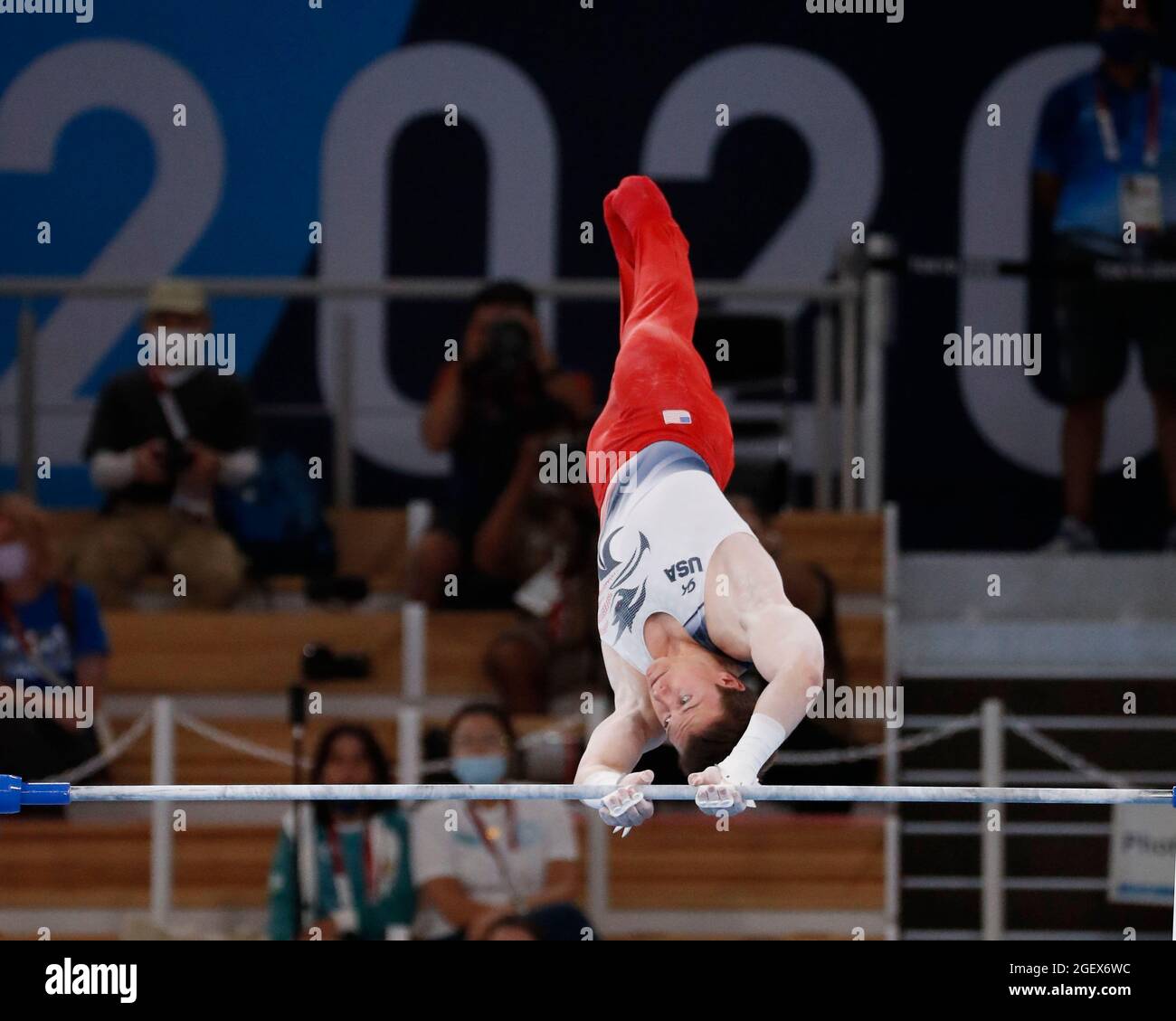 Tokyo, Kanto, Japan. 3rd Aug, 2021. Brody Malone (USA) competes in the ...
