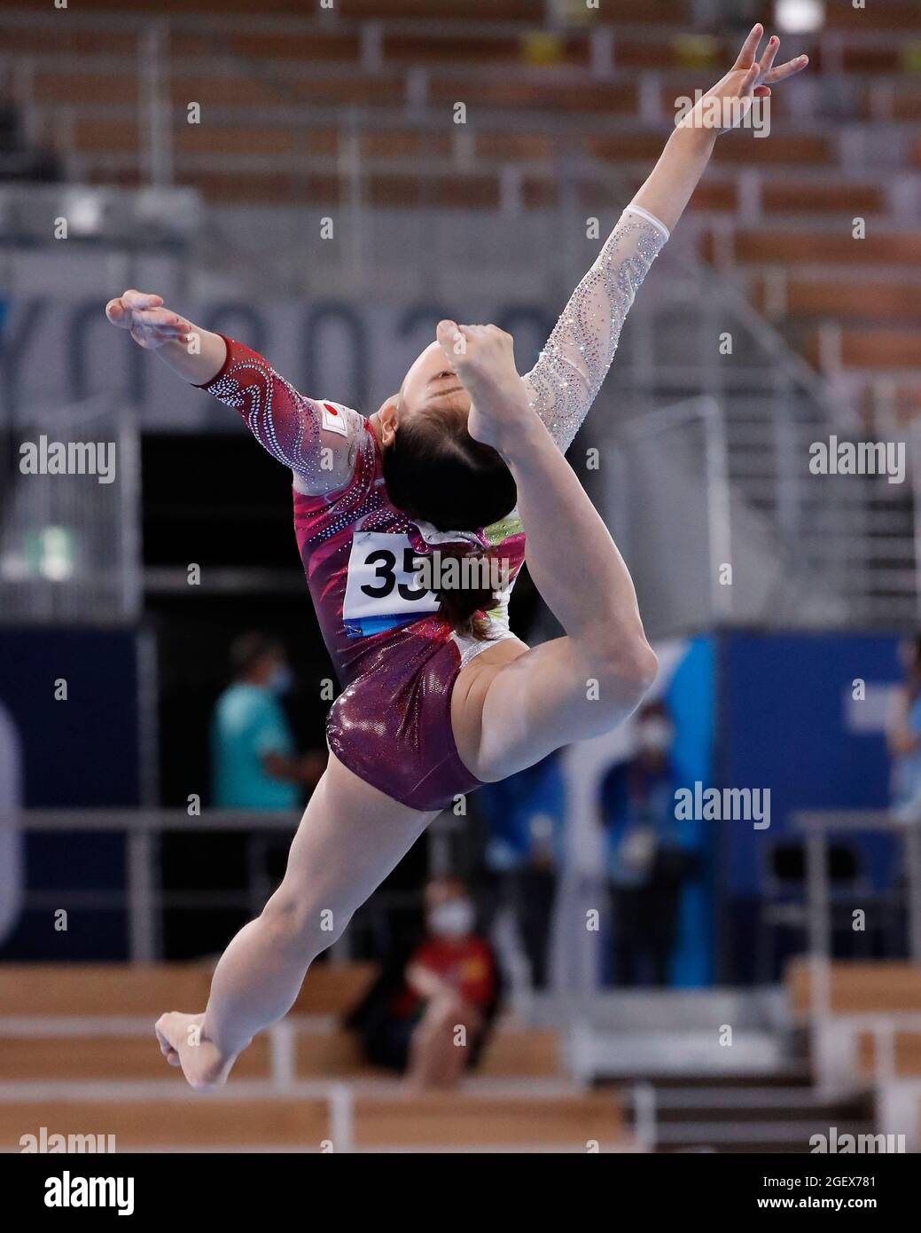 Tokyo, Kanto, Japan. 3rd Aug, 2021. Urara Ashikawa (JPN) competes on ...