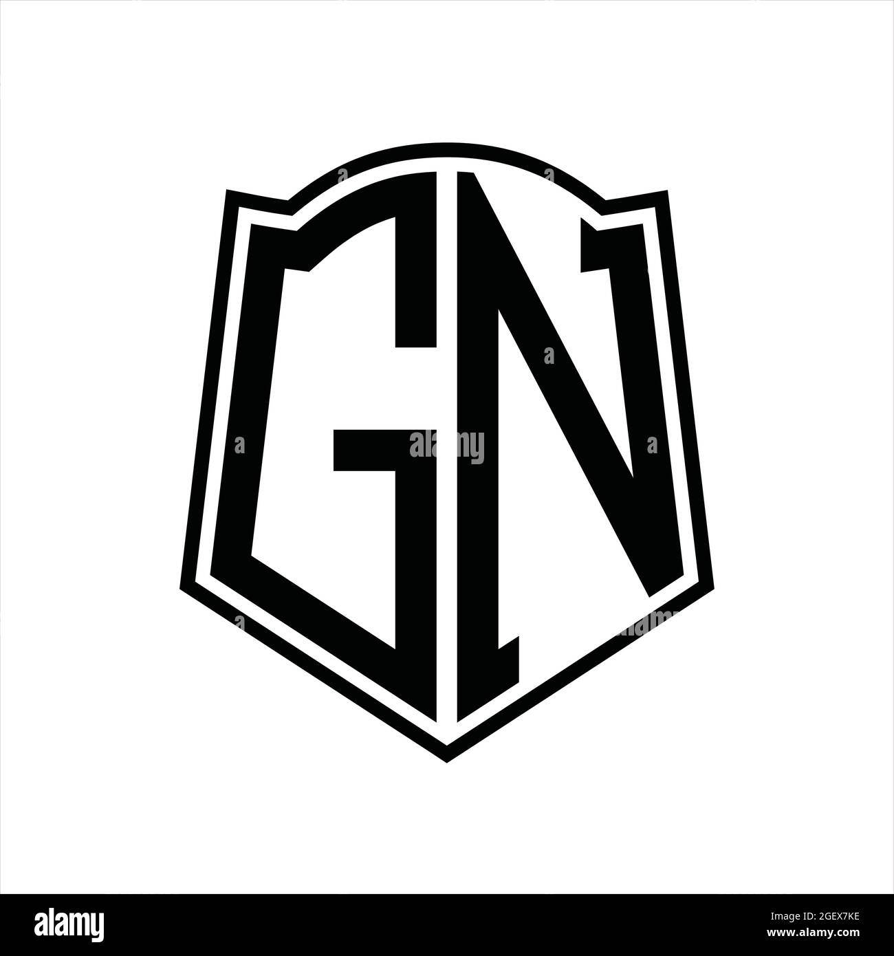 Gn logos Stock Vector Images - Alamy