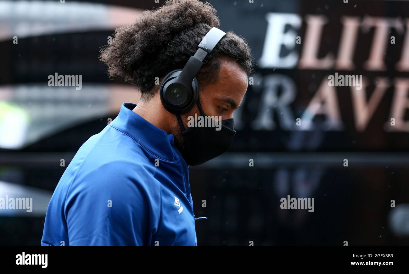 Tom Huddlestone #23 of Hull City arriving at the stadium Stock Photo ...