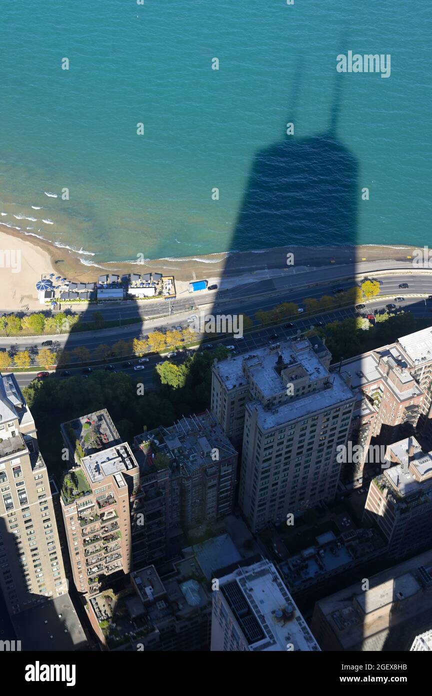 The 360 Chicago observation deck provides amazing views, Chicago IL ...