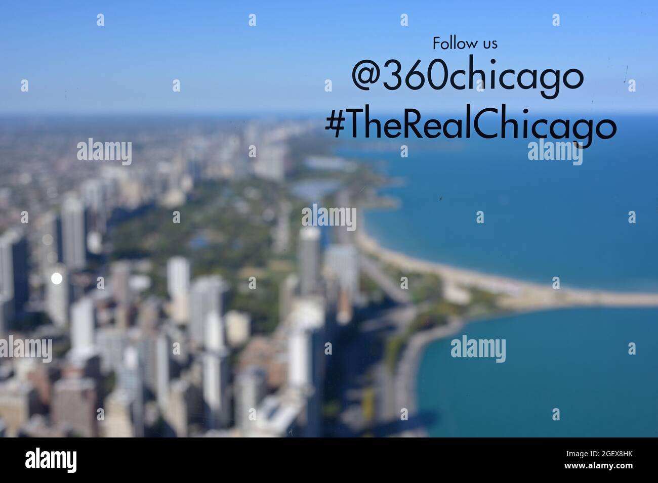 Chicago observation deck floor hi-res stock photography and images - Alamy