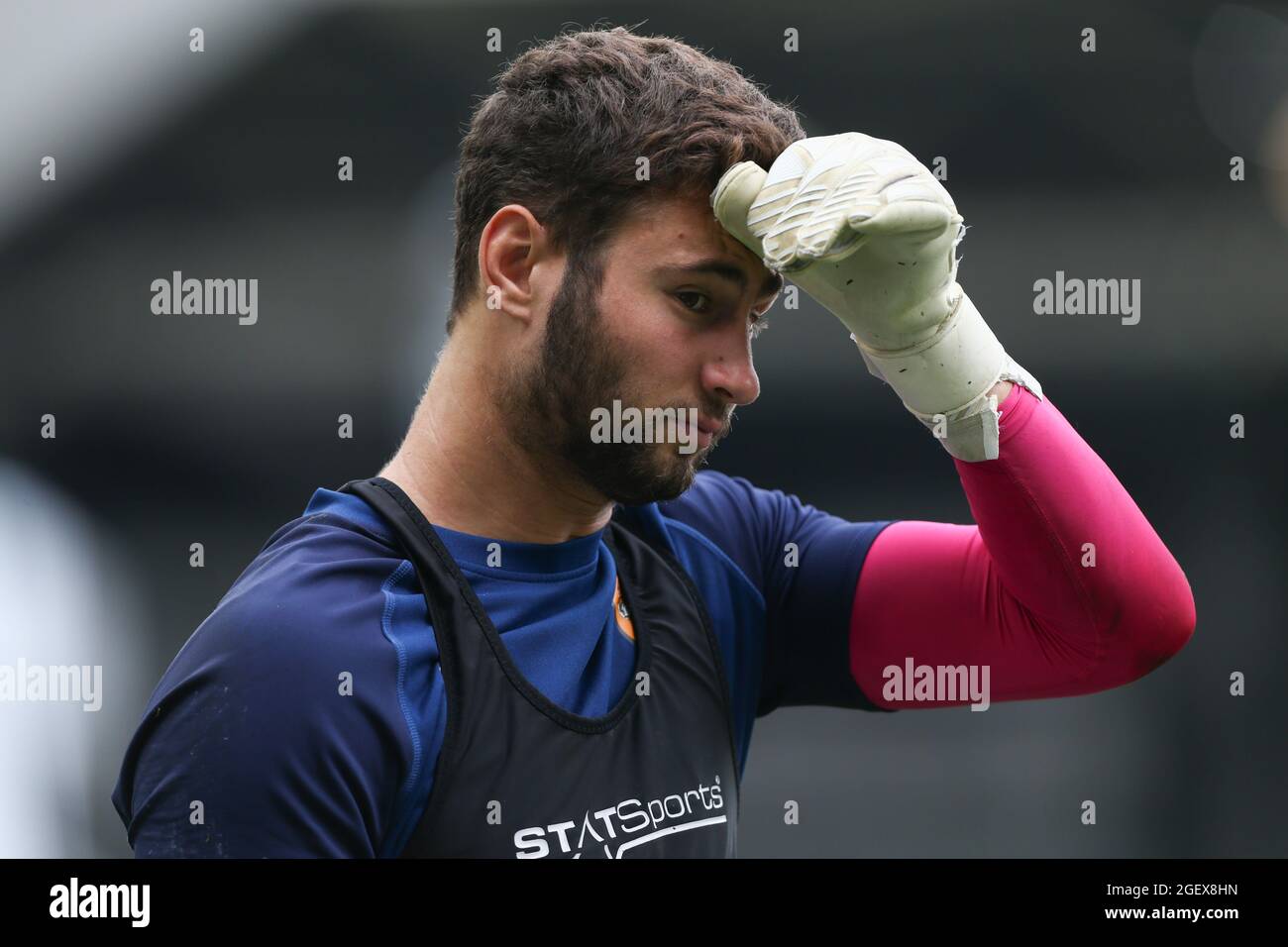 Nathan Baxter #13 of Hull City during the warm up Stock Photo - Alamy