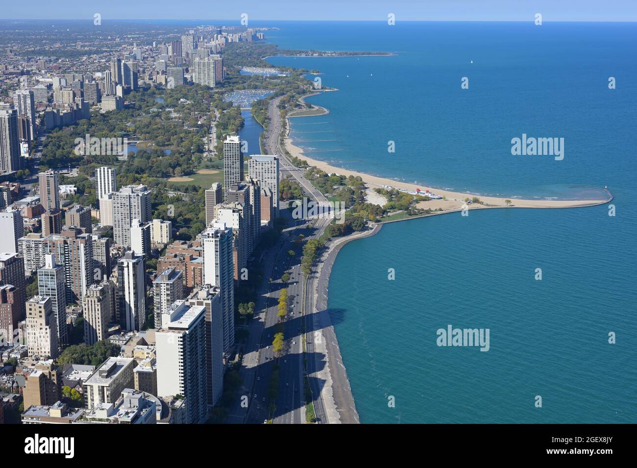 The 360 Chicago observation deck provides amazing views, Chicago IL ...