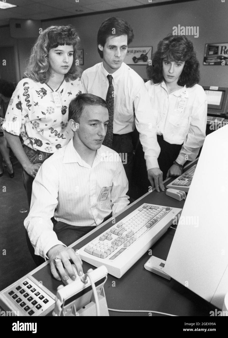 1991 computers Black and White Stock Photos & Images - Alamy