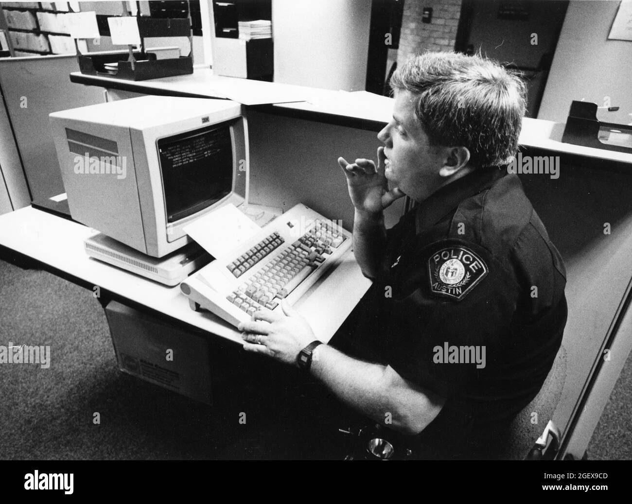 Municipal police station Black and White Stock Photos & Images - Alamy