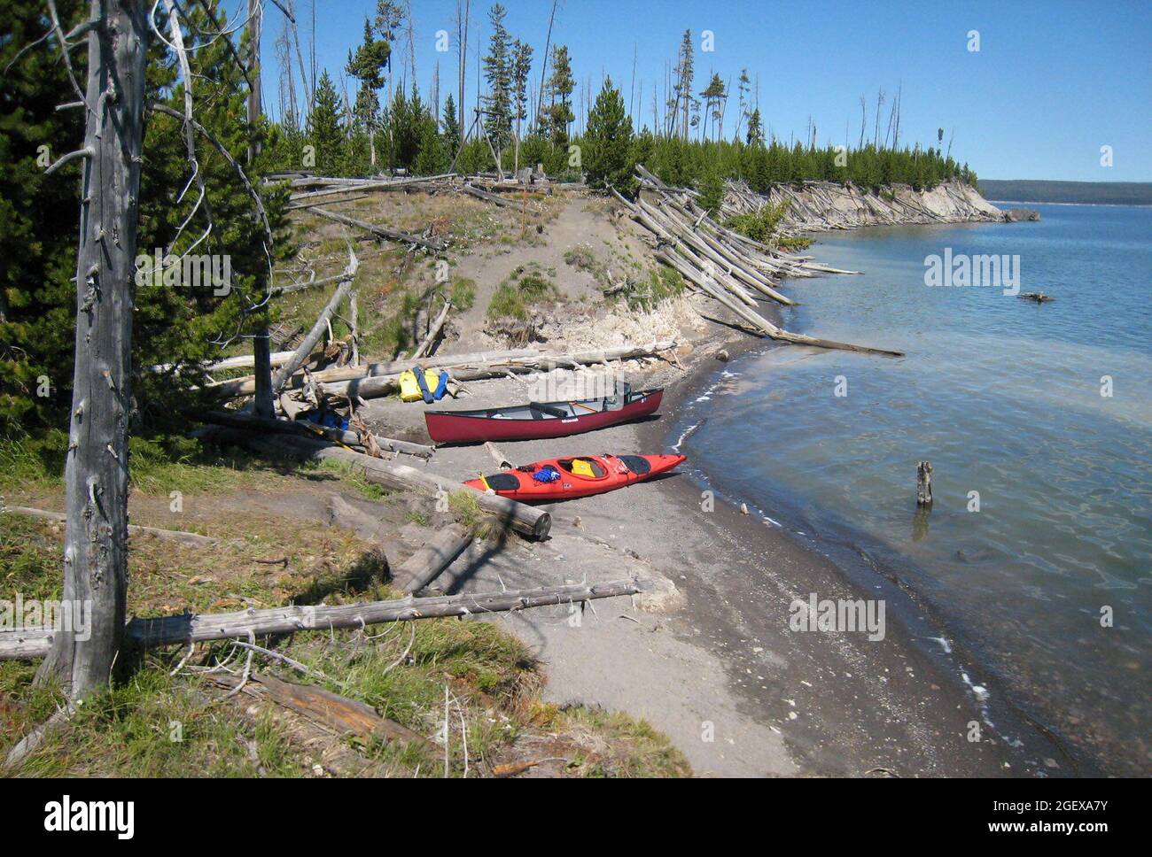Ravine campsite hi-res stock photography and images - Alamy