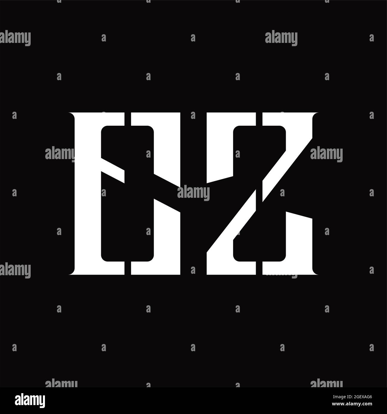Ez logos Stock Vector Images - Alamy
