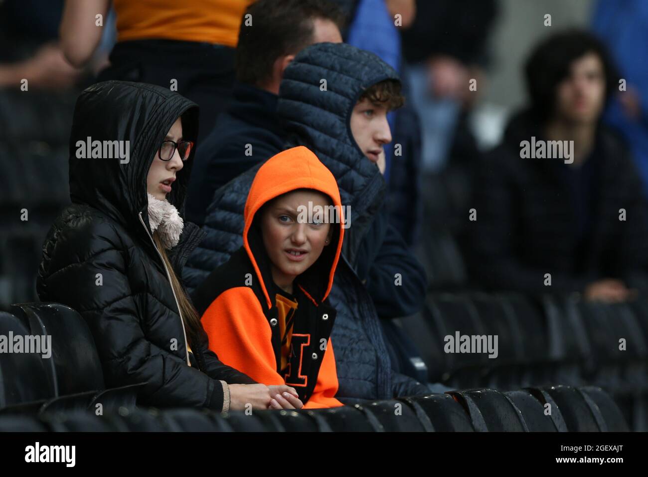 Hull fans before kick off Stock Photo - Alamy