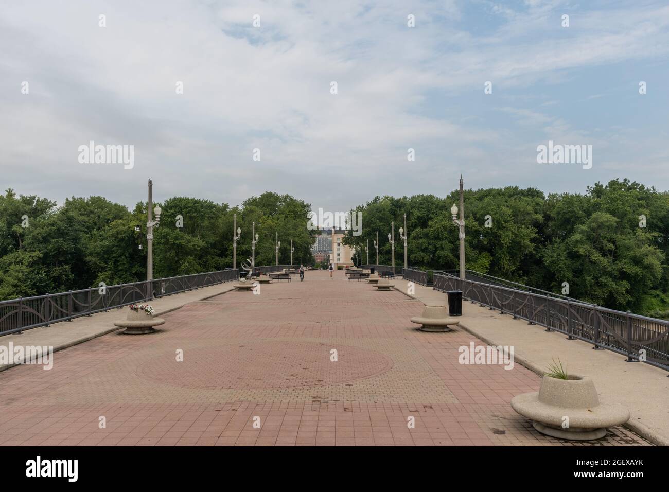 John t myers pedestrian bridge hi-res stock photography and images - Alamy