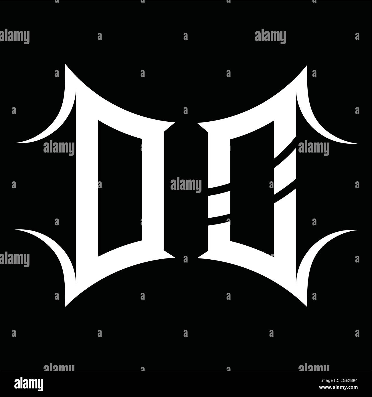 Minimal d o logo hi-res stock photography and images - Alamy