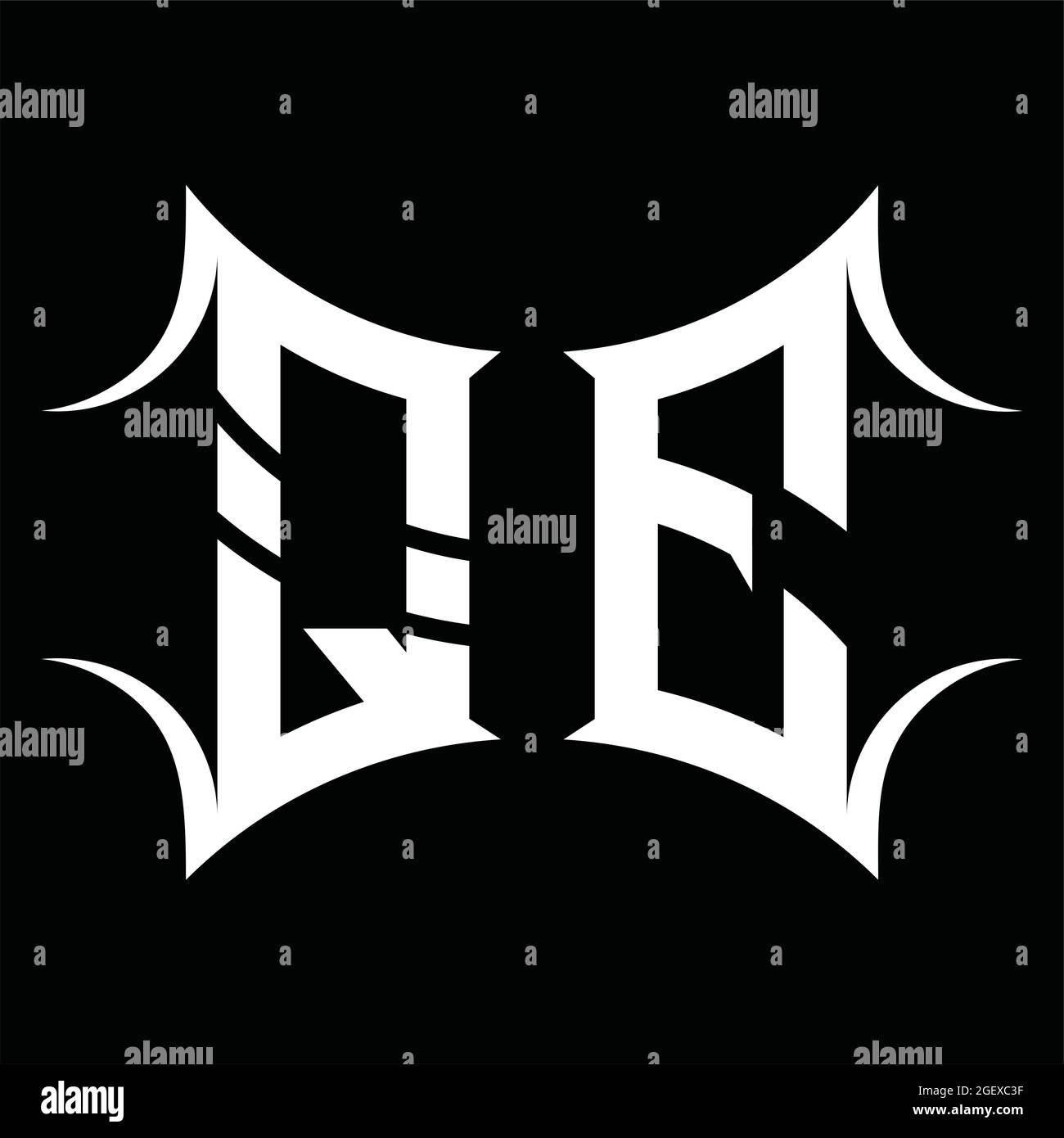 Qe logo Stock Vector Images - Alamy