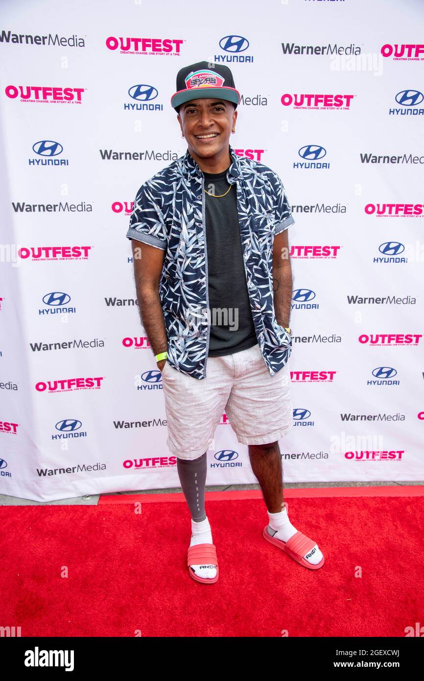 Los Angeles, USA. 21st Aug, 2021. D'Lo attends Outfest LGBTQ Film ...