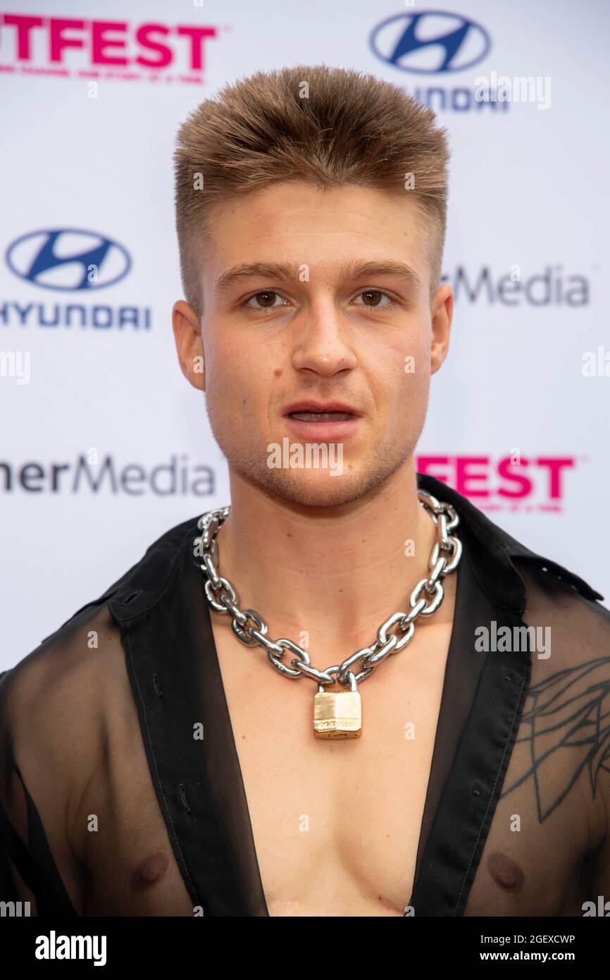 Los Angeles, USA. 21st Aug, 2021. Marval A Rex attends Outfest LGBTQ ...