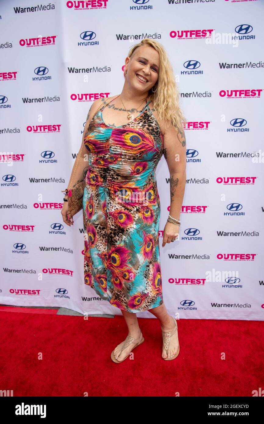 Los Angeles, USA. 21st Aug, 2021. Shakina Nayfack attends Outfest LGBTQ ...