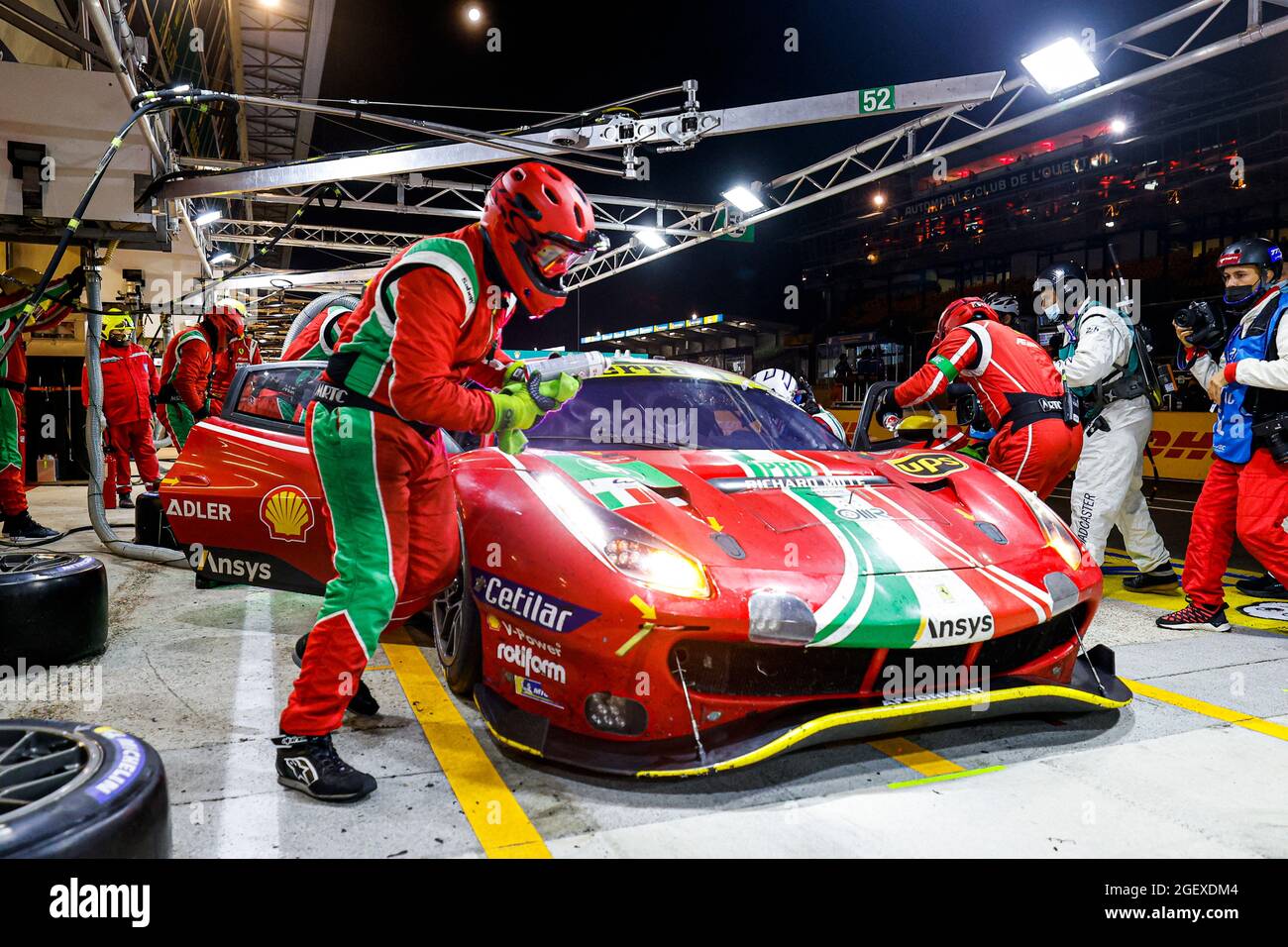 Le Mans, France. 22nd Aug, 2021. 52 Serra Daniel (bra), Molina Miguel ...