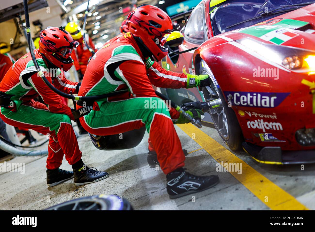 Le Mans, France. 22nd Aug, 2021. 52 Serra Daniel (bra), Molina Miguel ...