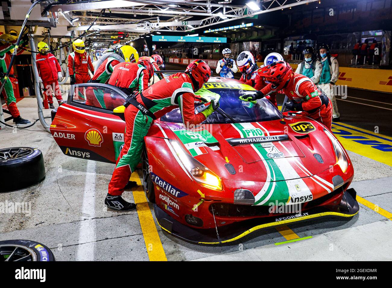 Le Mans, France. 22nd Aug, 2021. 52 Serra Daniel (bra), Molina Miguel ...