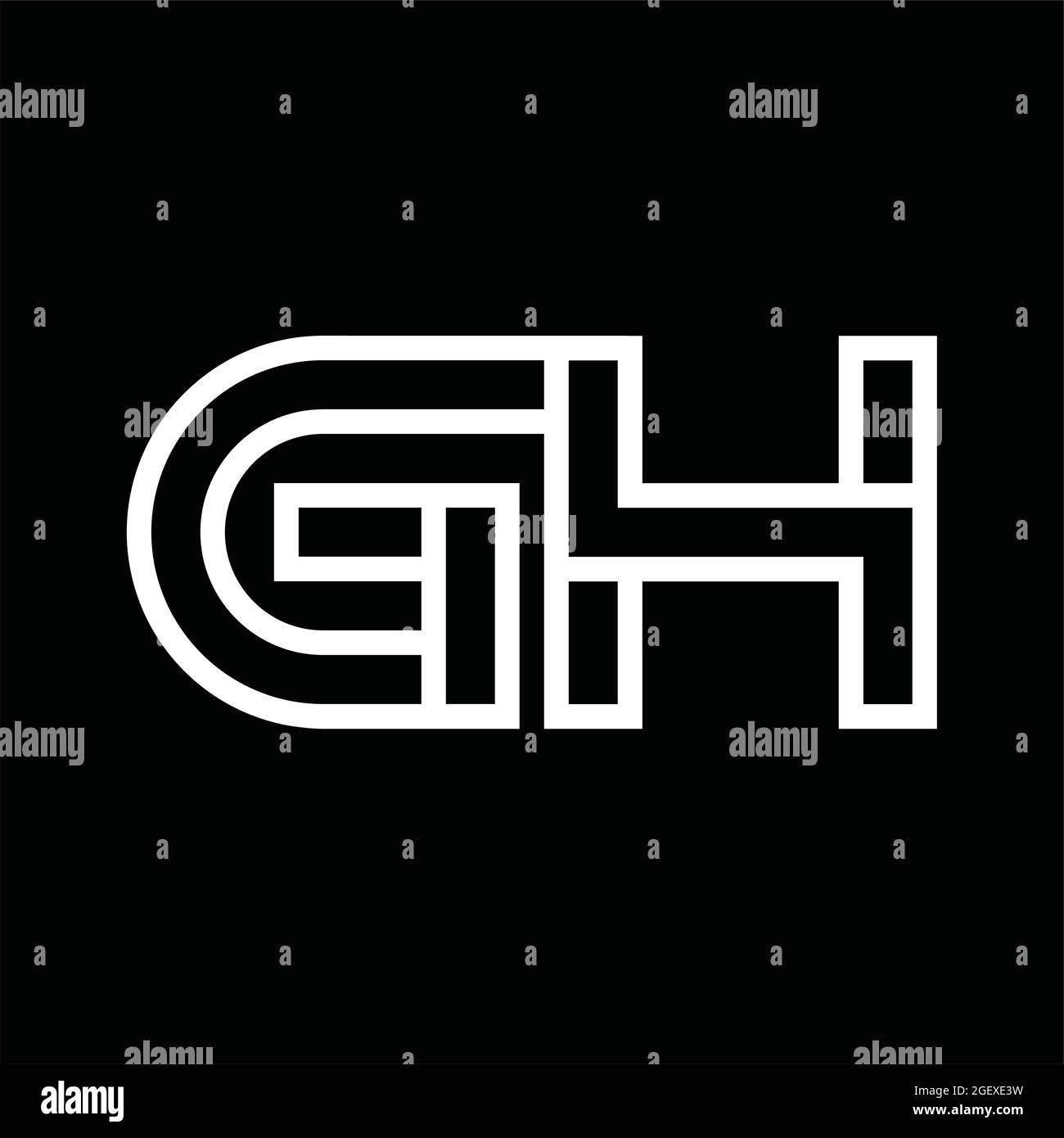 Gh logos hi-res stock photography and images - Alamy