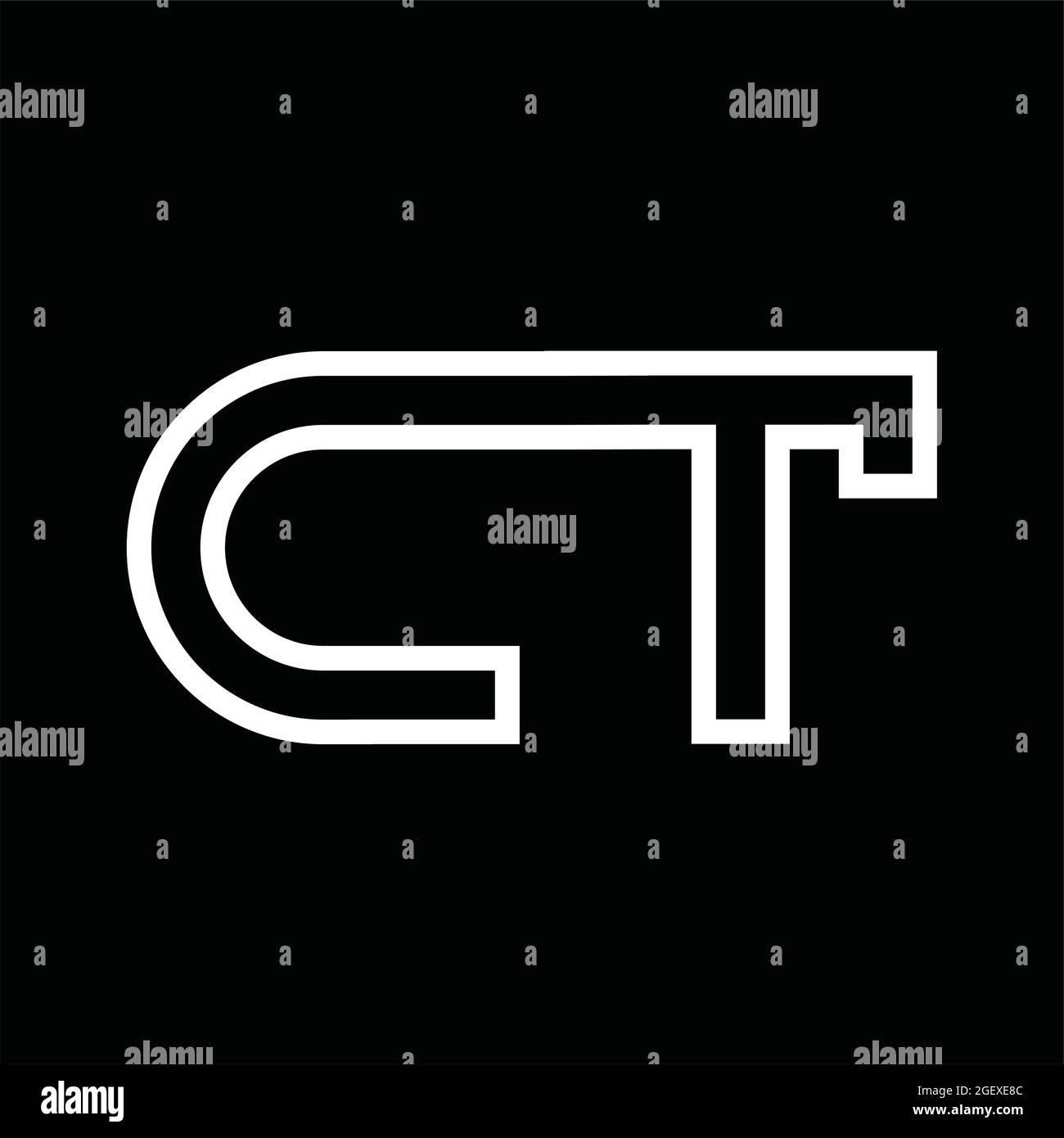 Ct logo Stock Vector Images - Alamy