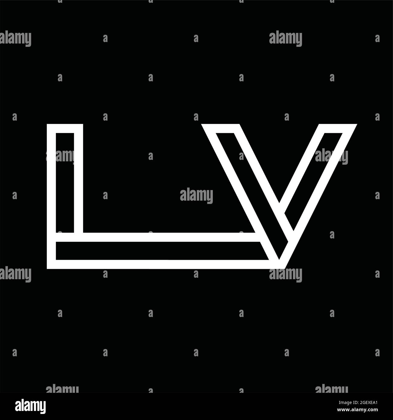 Lv logo Stock Vector Images - Alamy
