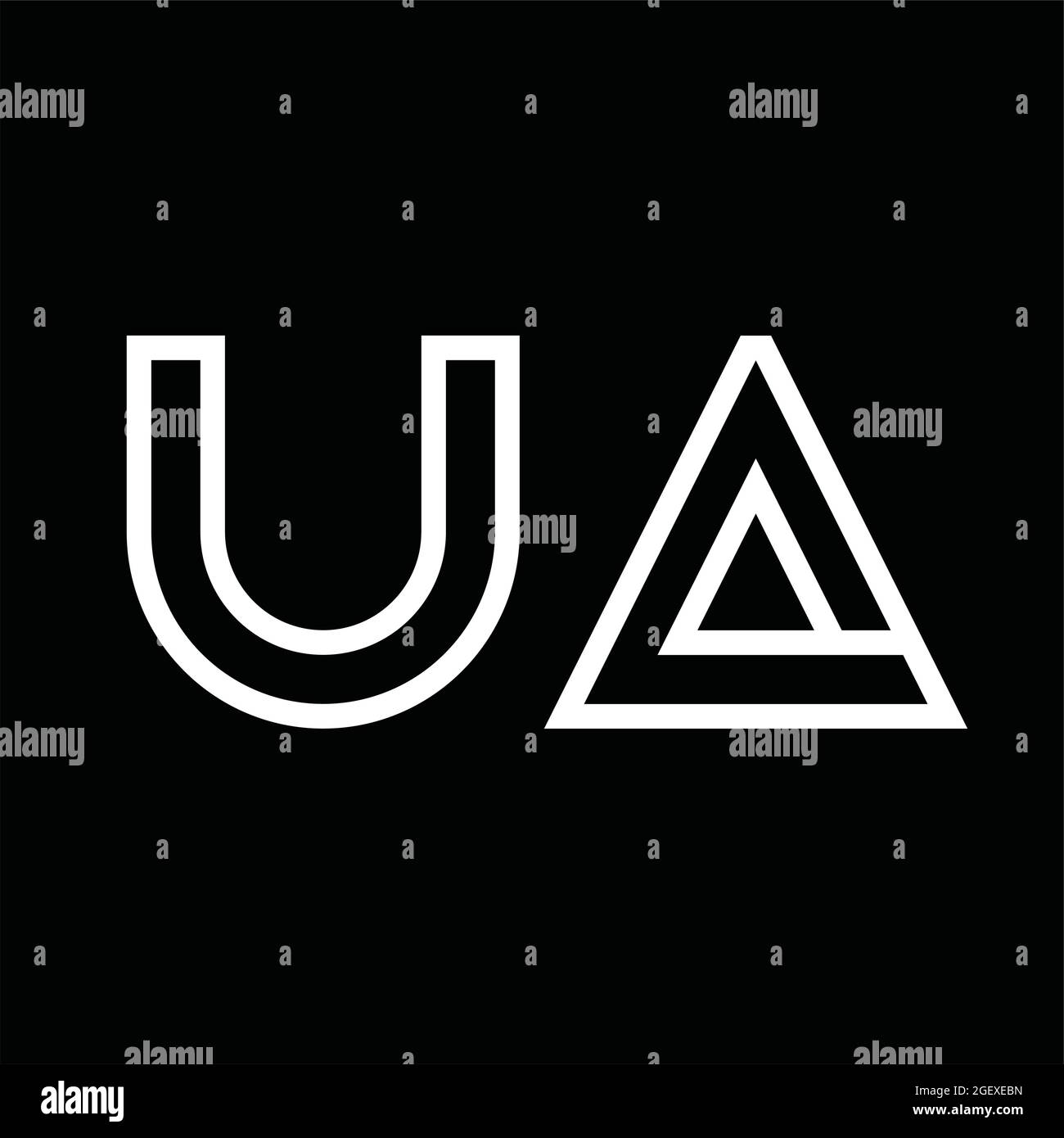 Ua logo Stock Vector Images - Alamy