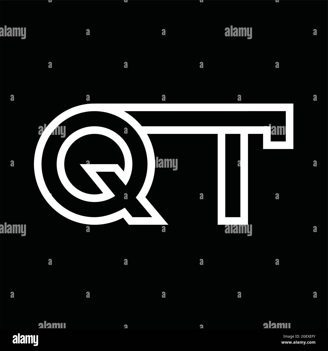 Qt logo Stock Vector Images - Alamy