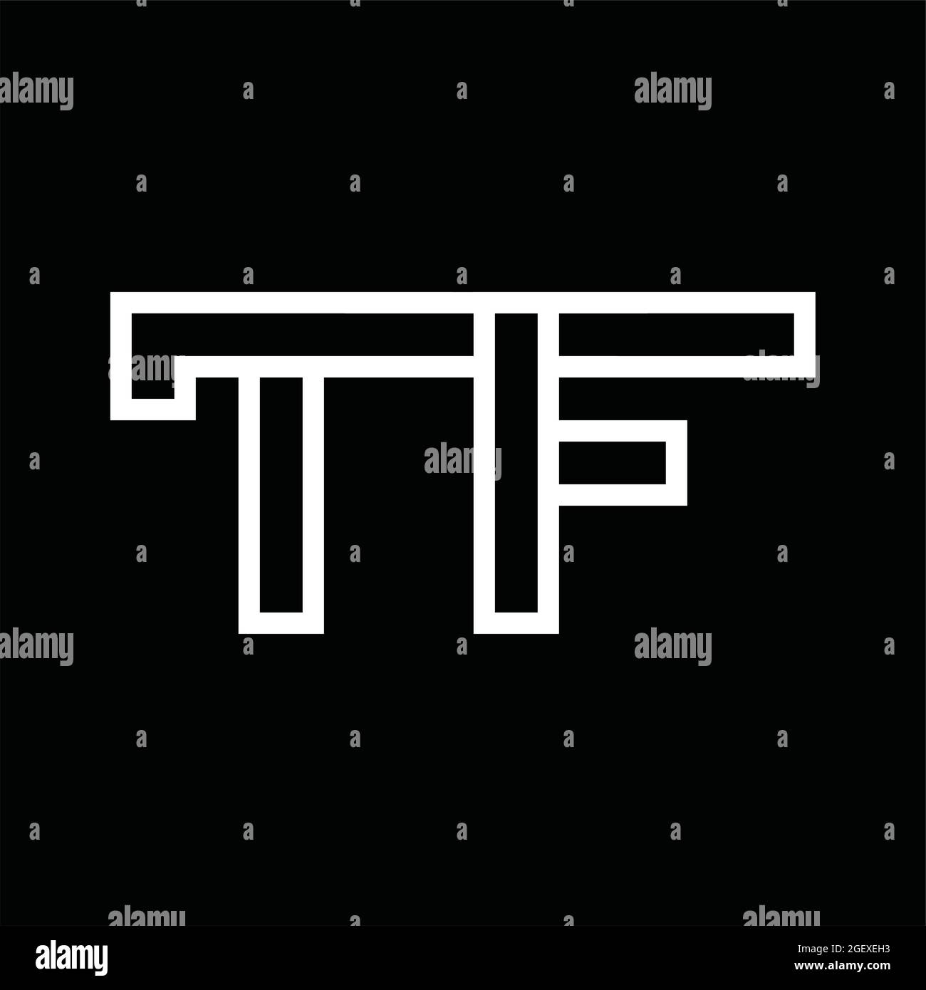 Tf logo Stock Vector Images - Alamy