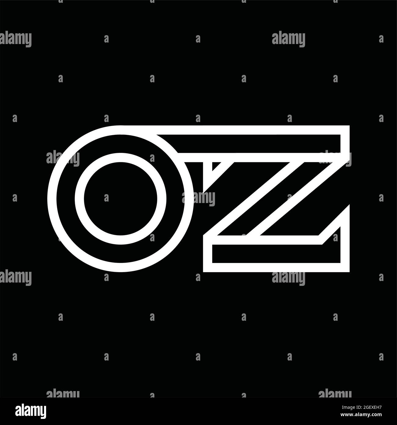 Oz alphabet hi-res stock photography and images - Alamy