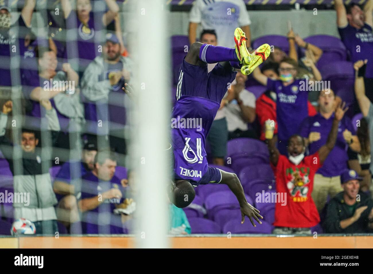 Orlando, Florida, USA, August 21, 2021, Orlando City SC forward Benji ... Orlando, Florida, USA, August 21, 2021, Orlando City SC forward Benji ...