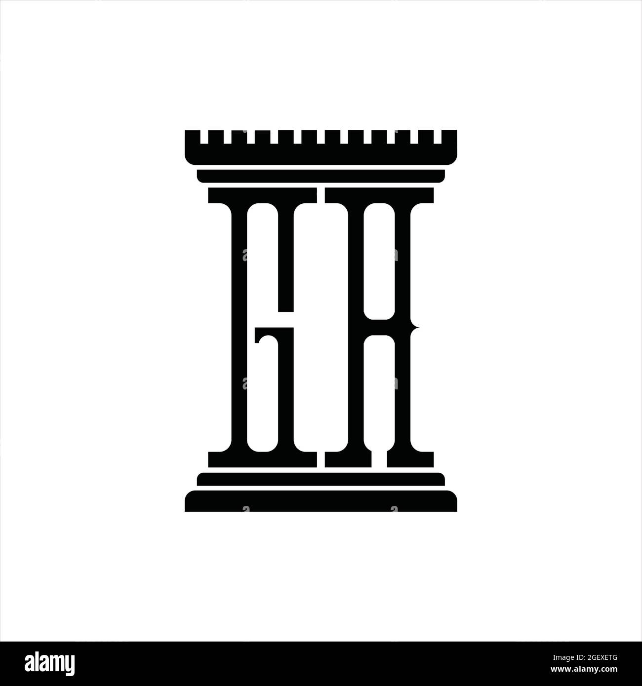 Ga initials logo Stock Vector Images - Alamy