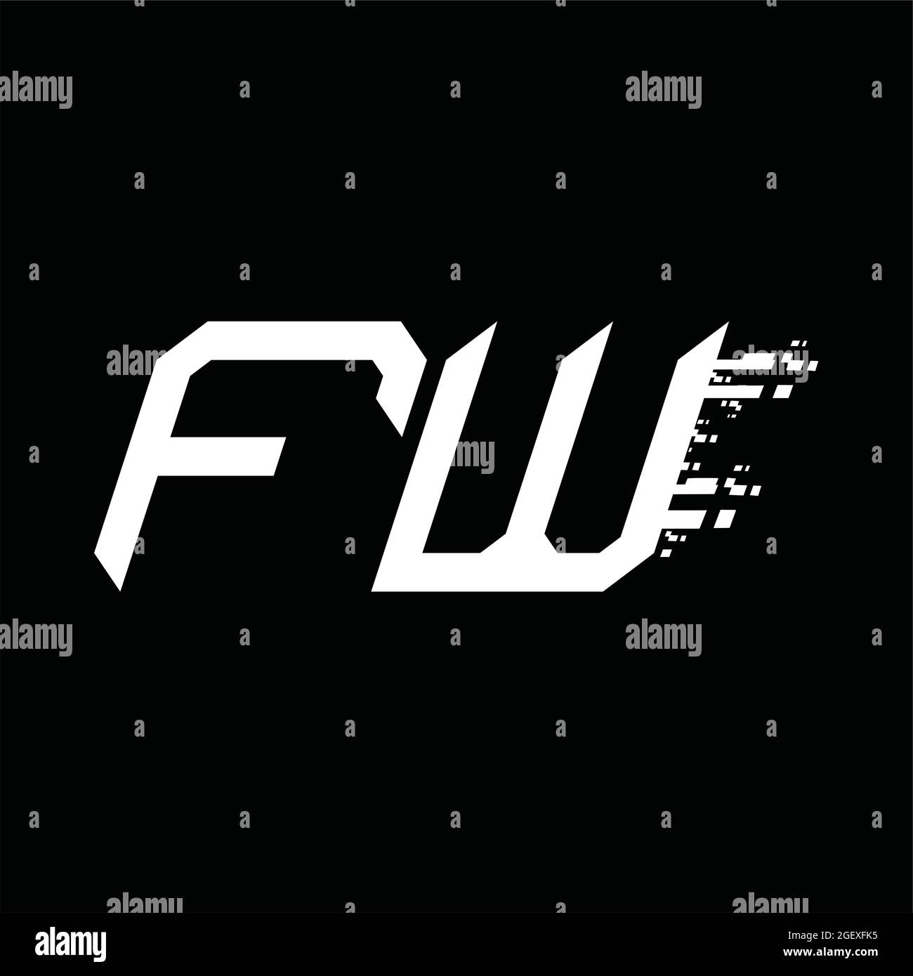 Signature fw Stock Vector Images - Alamy