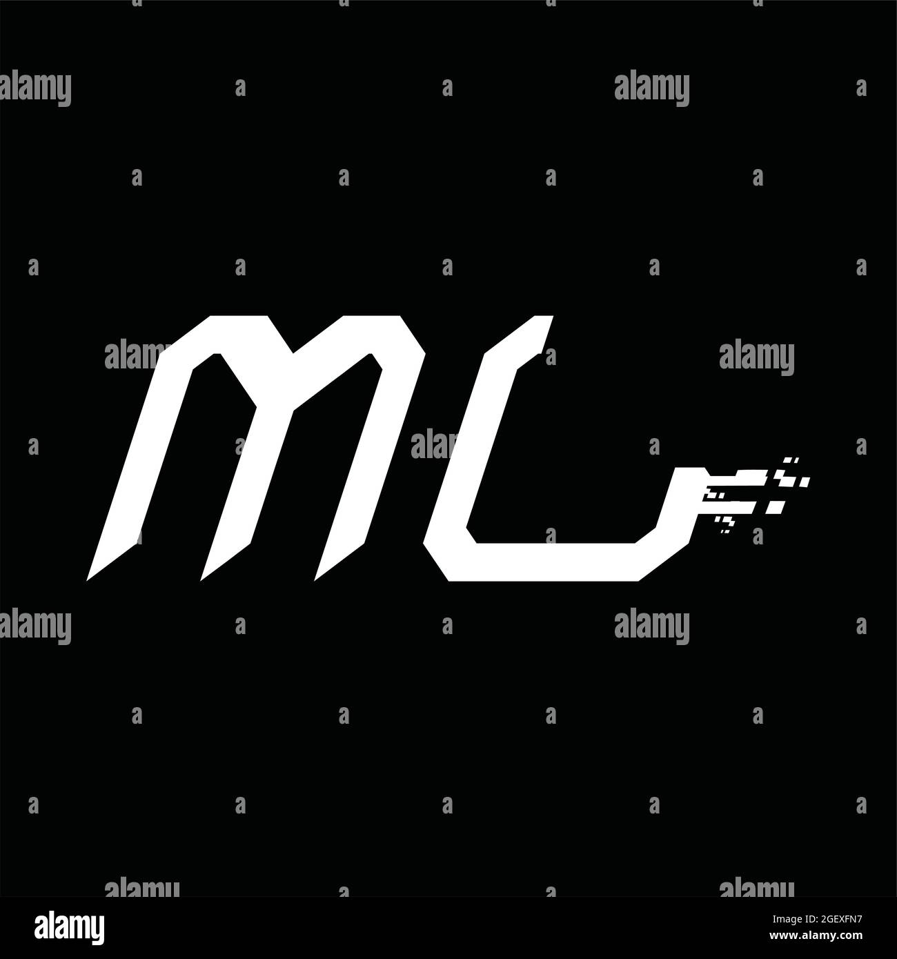 Ml background Stock Vector Images - Alamy