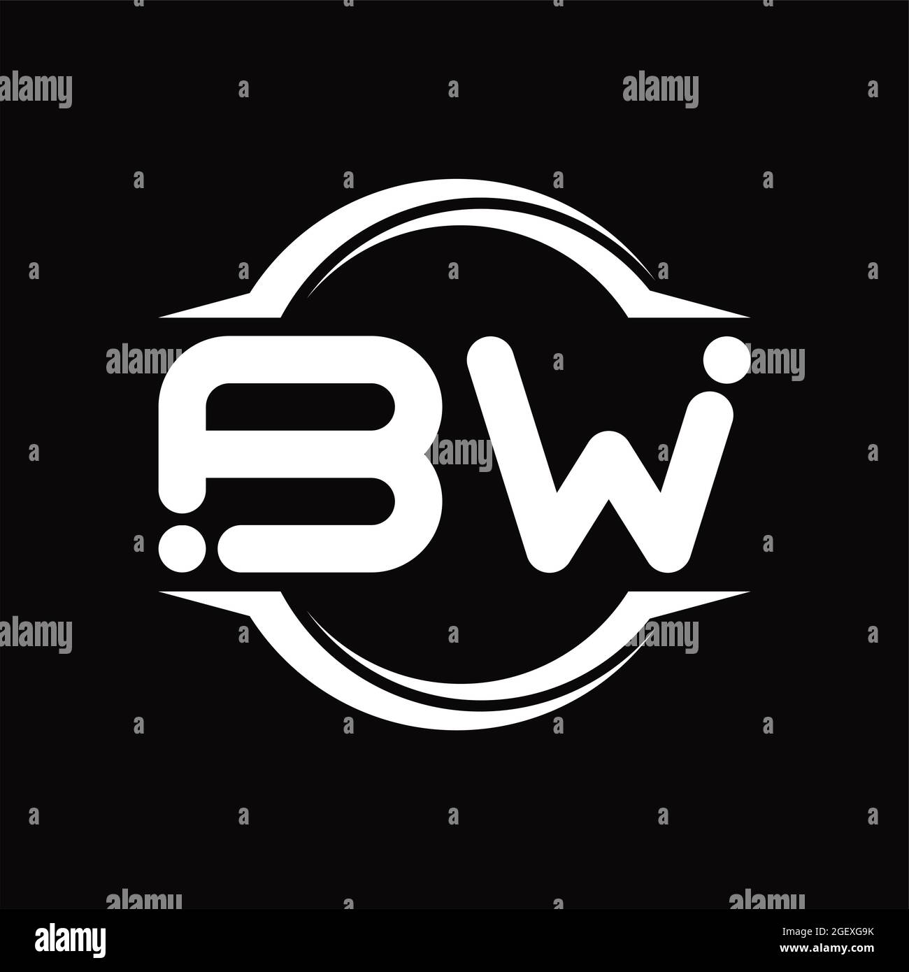 Bw logos Stock Vector Images - Alamy