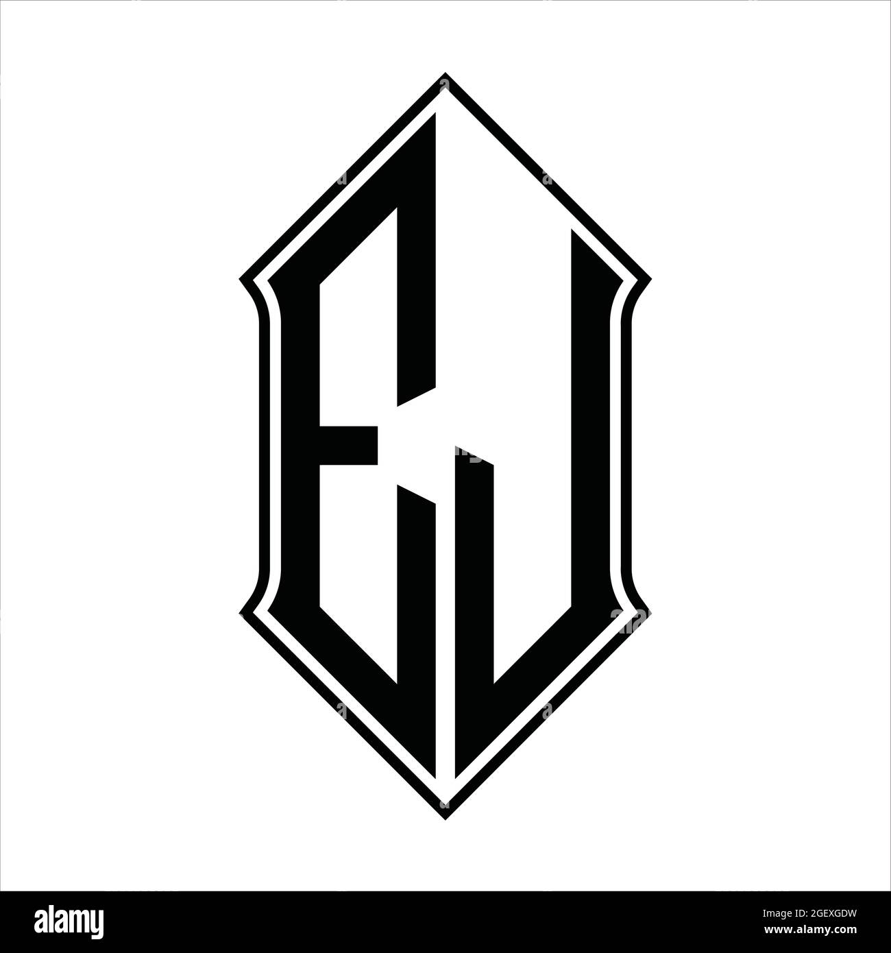 Ej template Stock Vector Images - Alamy