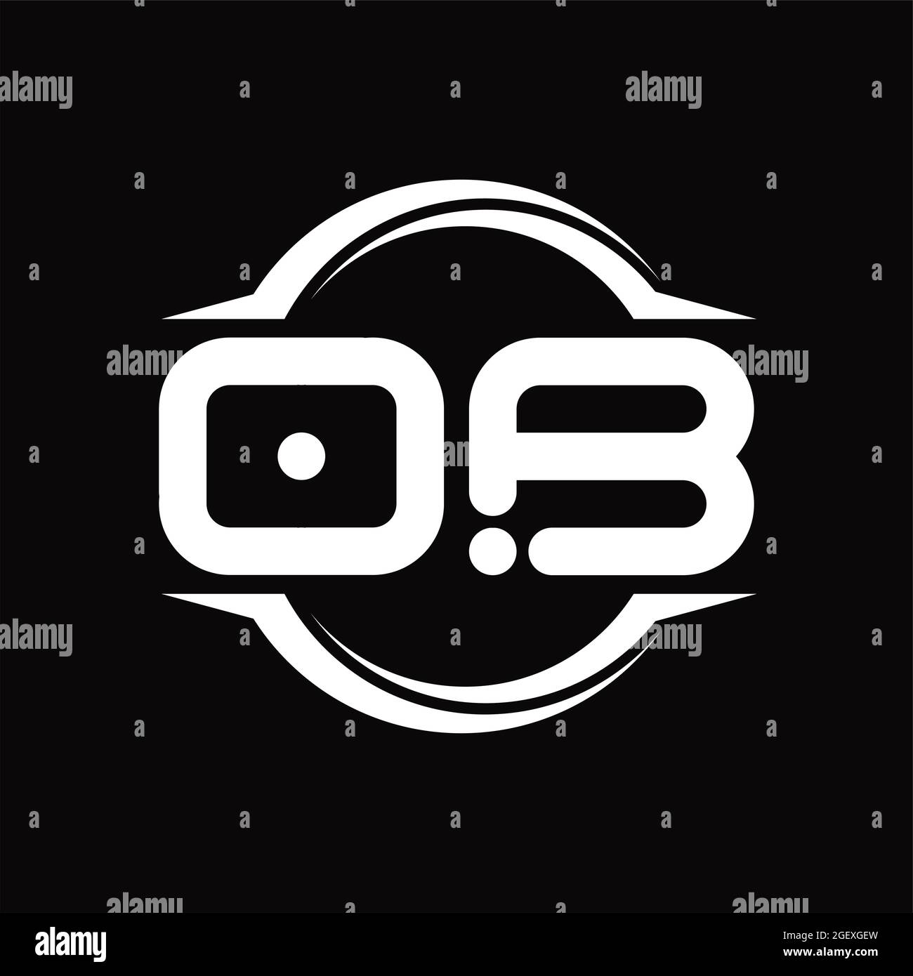 Ob Letter Design High Resolution Stock Photography and Images - Alamy
