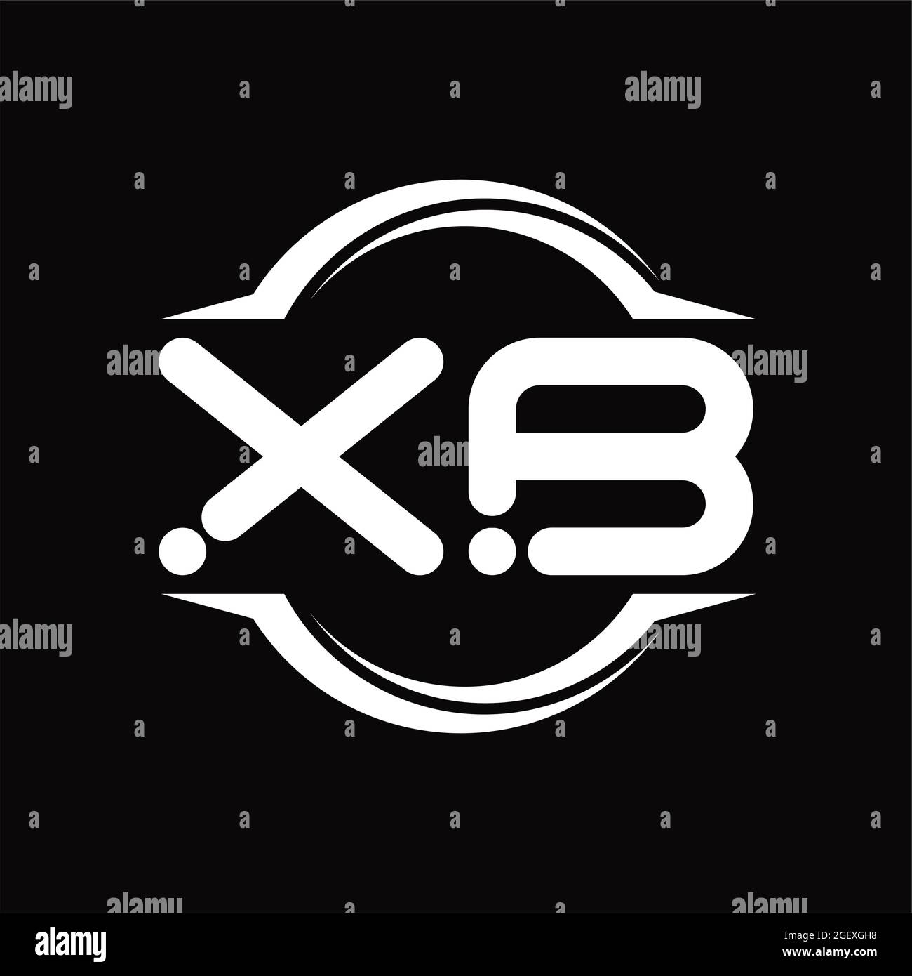 Xb minimal logo hi-res stock photography and images - Alamy