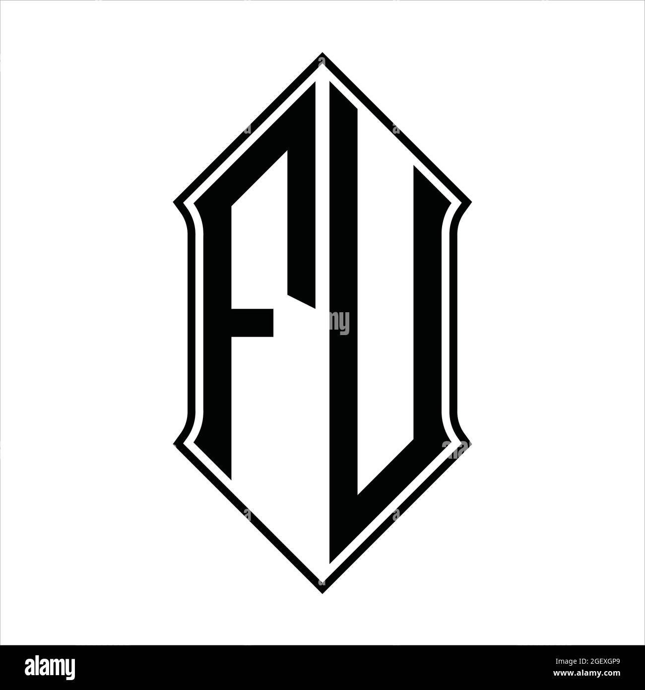 Fu logo vector vectors hi-res stock photography and images - Alamy
