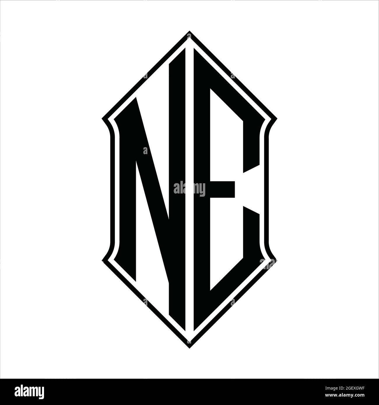Ne logo vector vectors hi-res stock photography and images - Alamy