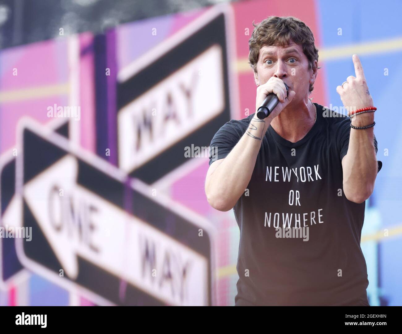 New York, United States. 21st Aug, 2021. Rob Thomas performs at the 'We ...