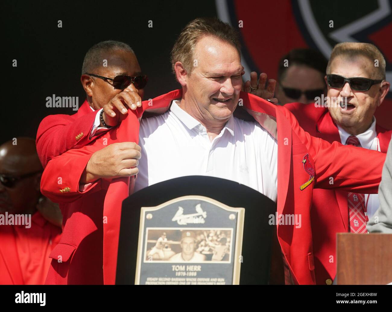 St. Louis, United States. 21st Aug, 2021. St. Louis Cardinals newest ...