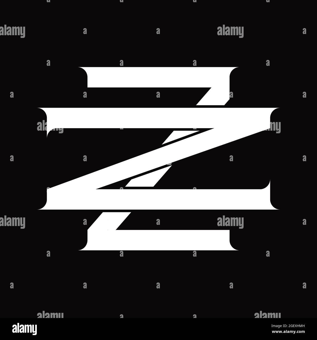 Z signature logo Stock Vector Images - Alamy